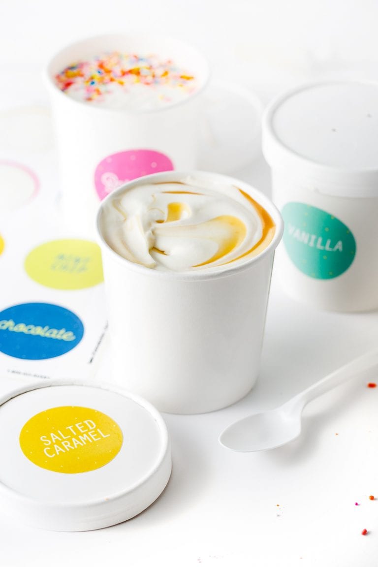 Free Printable Ice Cream Labels - Design Eat Repeat