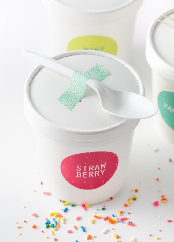 Free Printable Ice Cream Labels - Design Eat Repeat