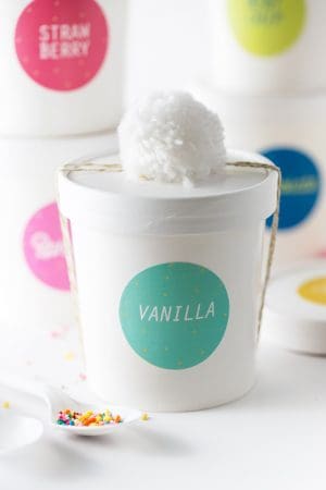 Free Printable Ice Cream Labels - Design Eat Repeat