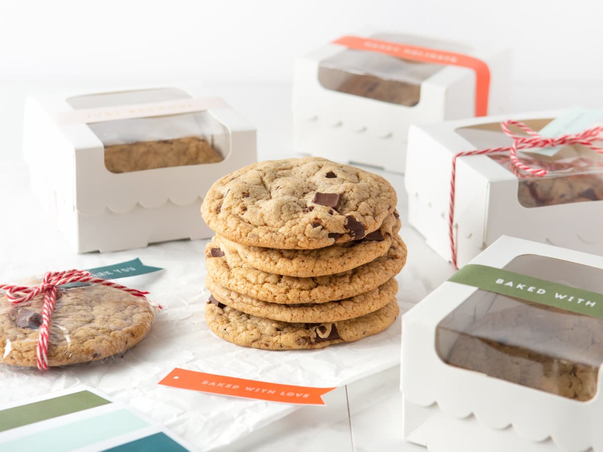 Copycat Panera Chocolate Chip Cookies - Design Eat Repeat
