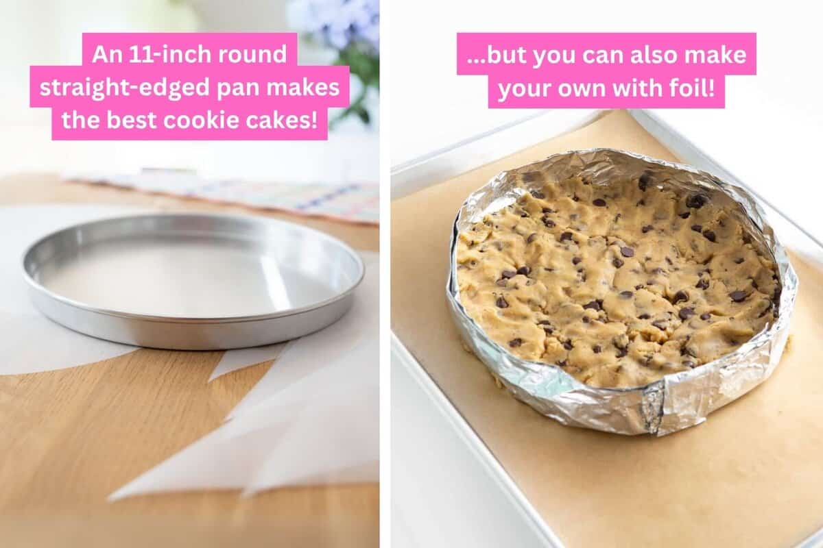 Homemade Cookie Cake Recipe - Design Eat Repeat