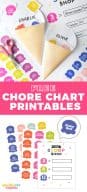 Ice Cream Printable Chore Chart (Free Downloadable Template!)