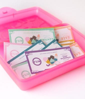 Free Printable Play Money for Kids - Design Eat Repeat