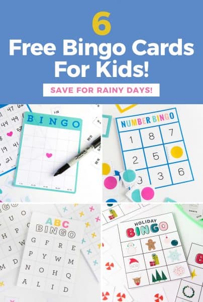Free Bingo Games for Kids - Design Eat Repeat