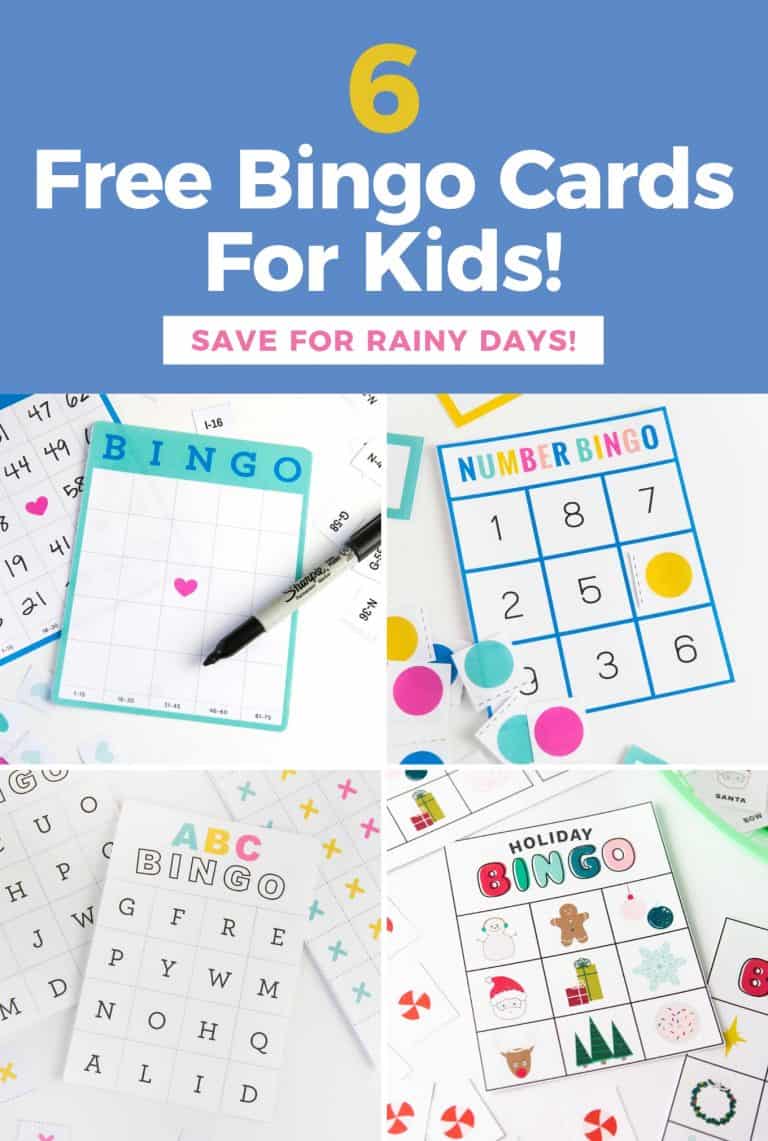 Free Bingo Games for Kids - Design Eat Repeat