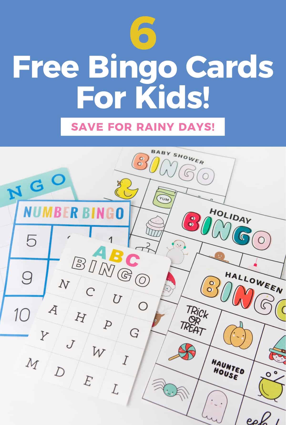 Free Bingo Games for Kids - Design Eat Repeat