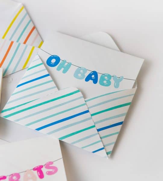 Printable Congratulations Baby Cards - Design Eat Repeat