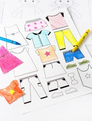 Color Your Own Printable Paper Dolls Design Eat Repeat