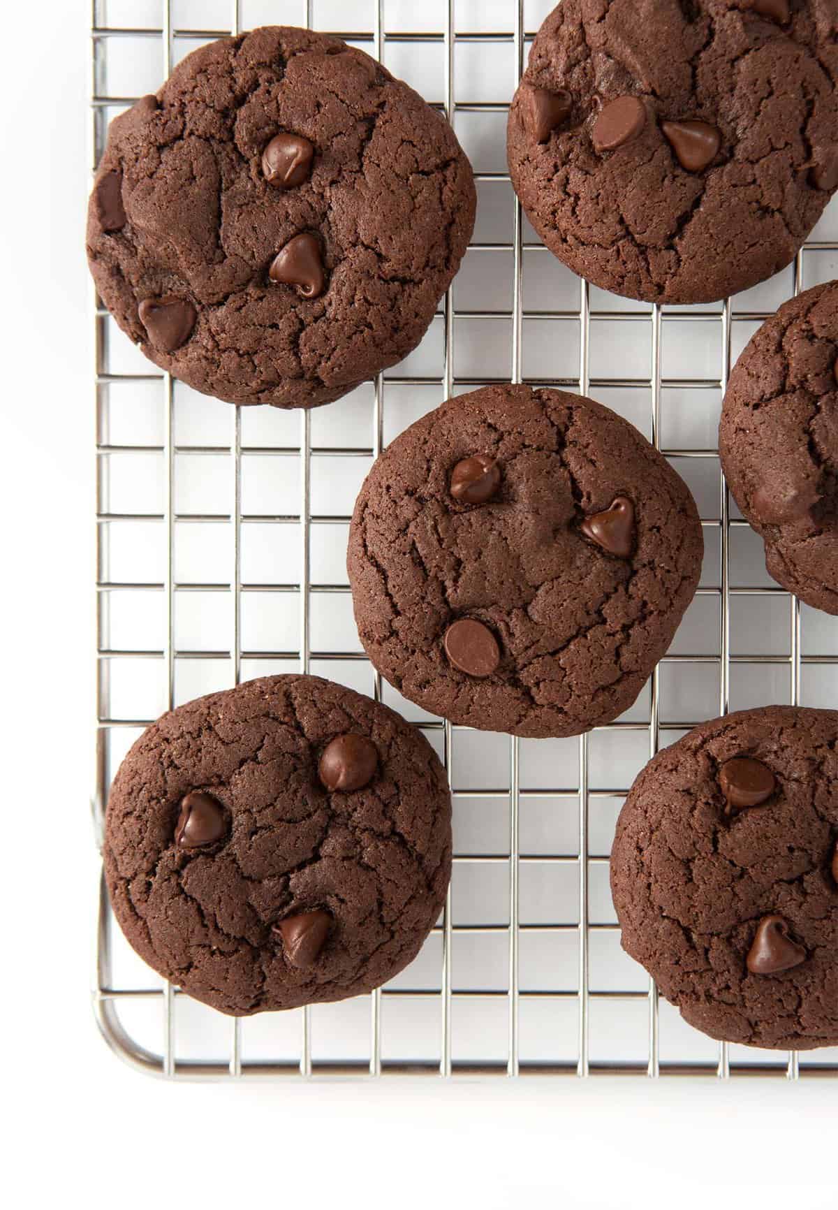Chocolate Cake Mix Cookies - Design Eat Repeat