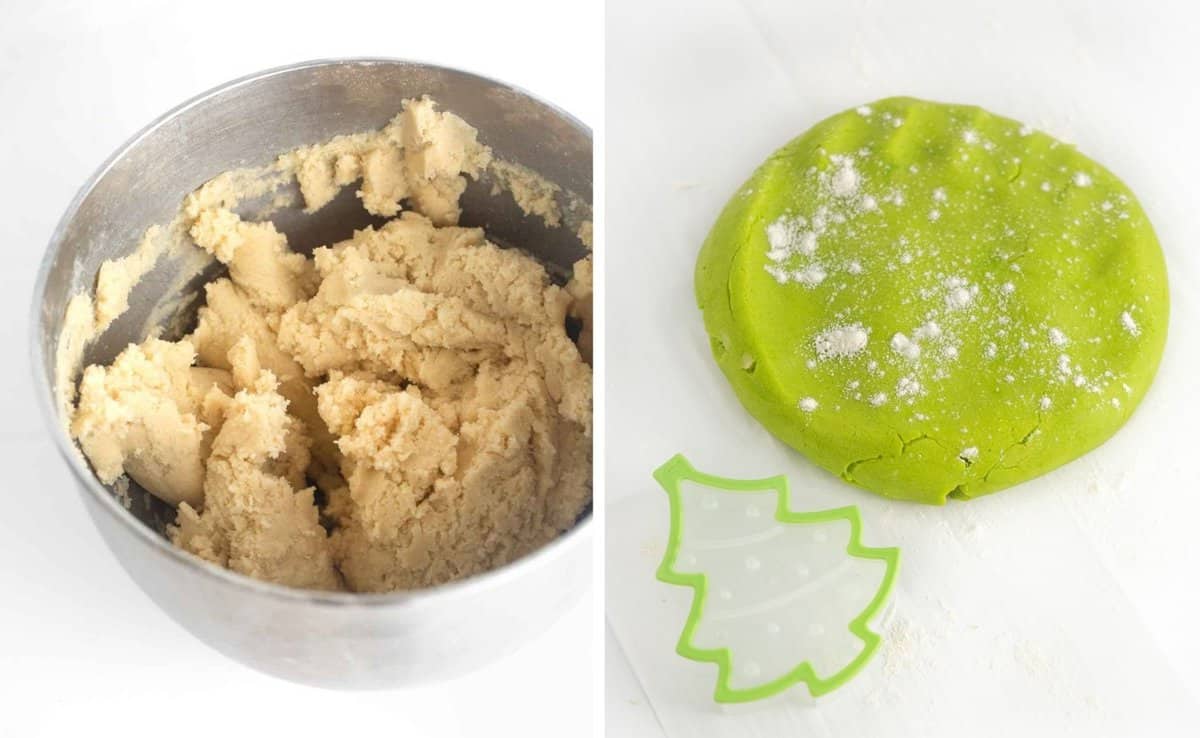 Easy Christmas Tree Cookies - Design Eat Repeat