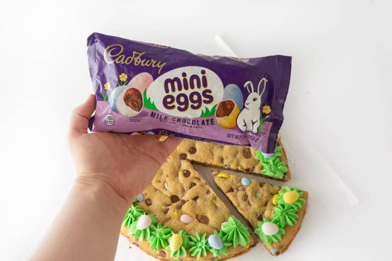 Easy Easter Cookie Cake - Design Eat Repeat