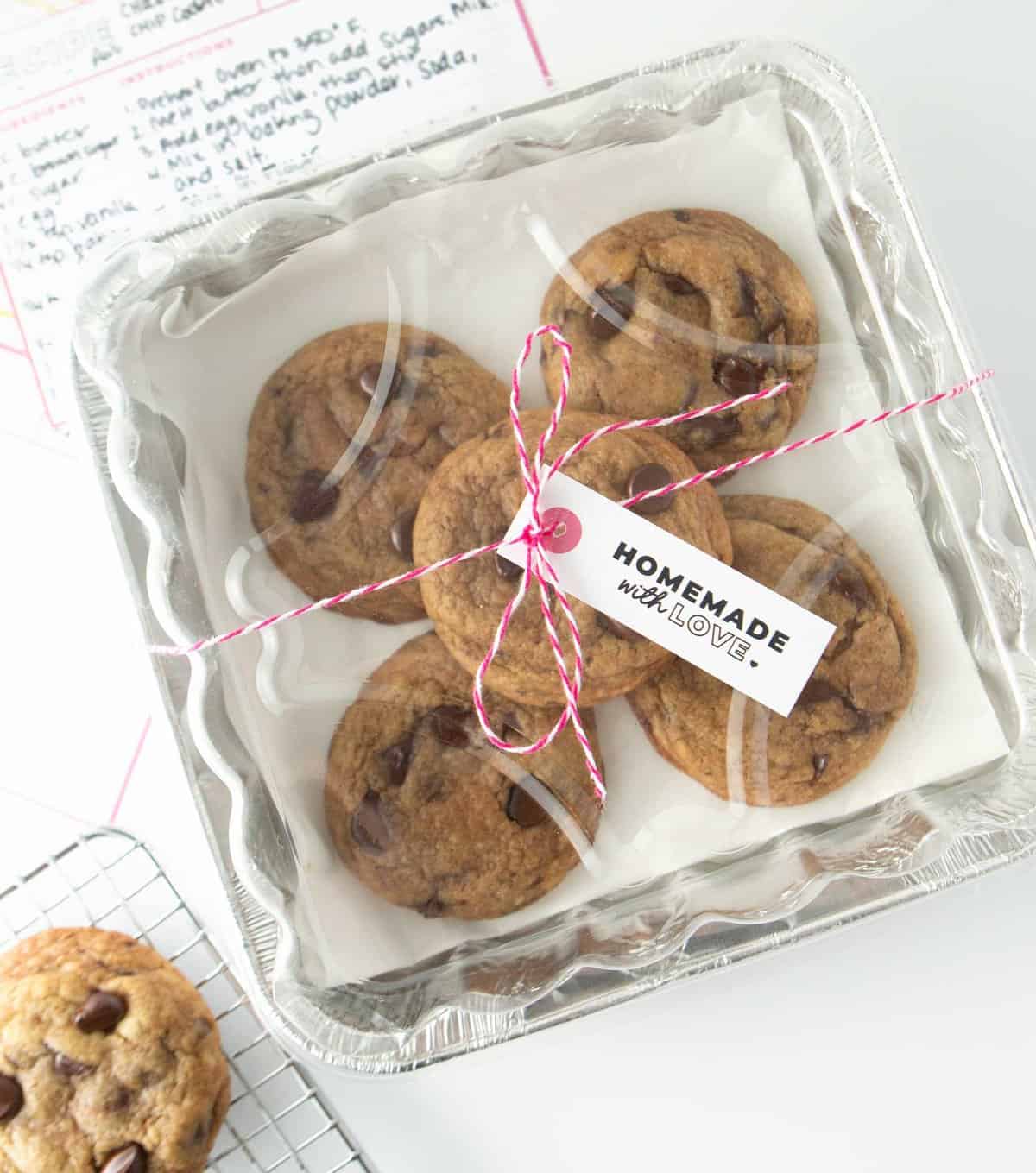 5 EASY Cookie Packaging Ideas (+ free printables!) - Design Eat Repeat