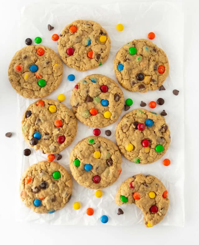 The Best Monster Cookies - Design Eat Repeat
