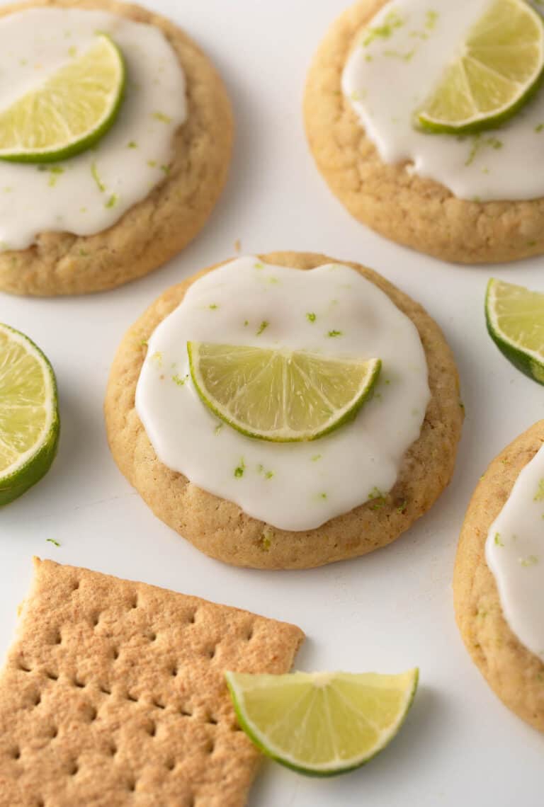 Chewy Lime Cookies - Design Eat Repeat