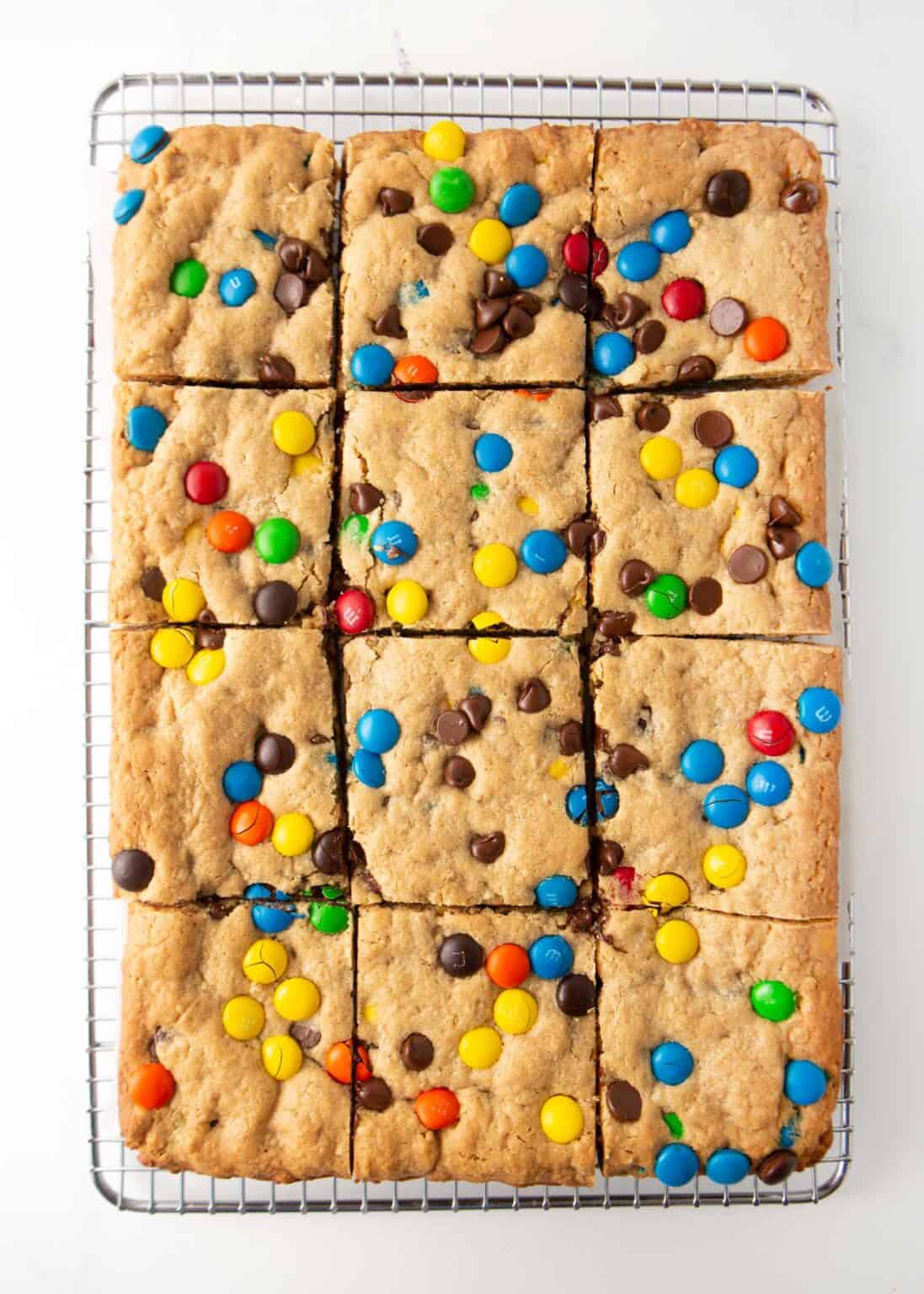 Monster Cookie Bars - Design Eat Repeat