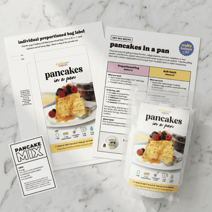 Homemade Pancake Mix - Design Eat Repeat