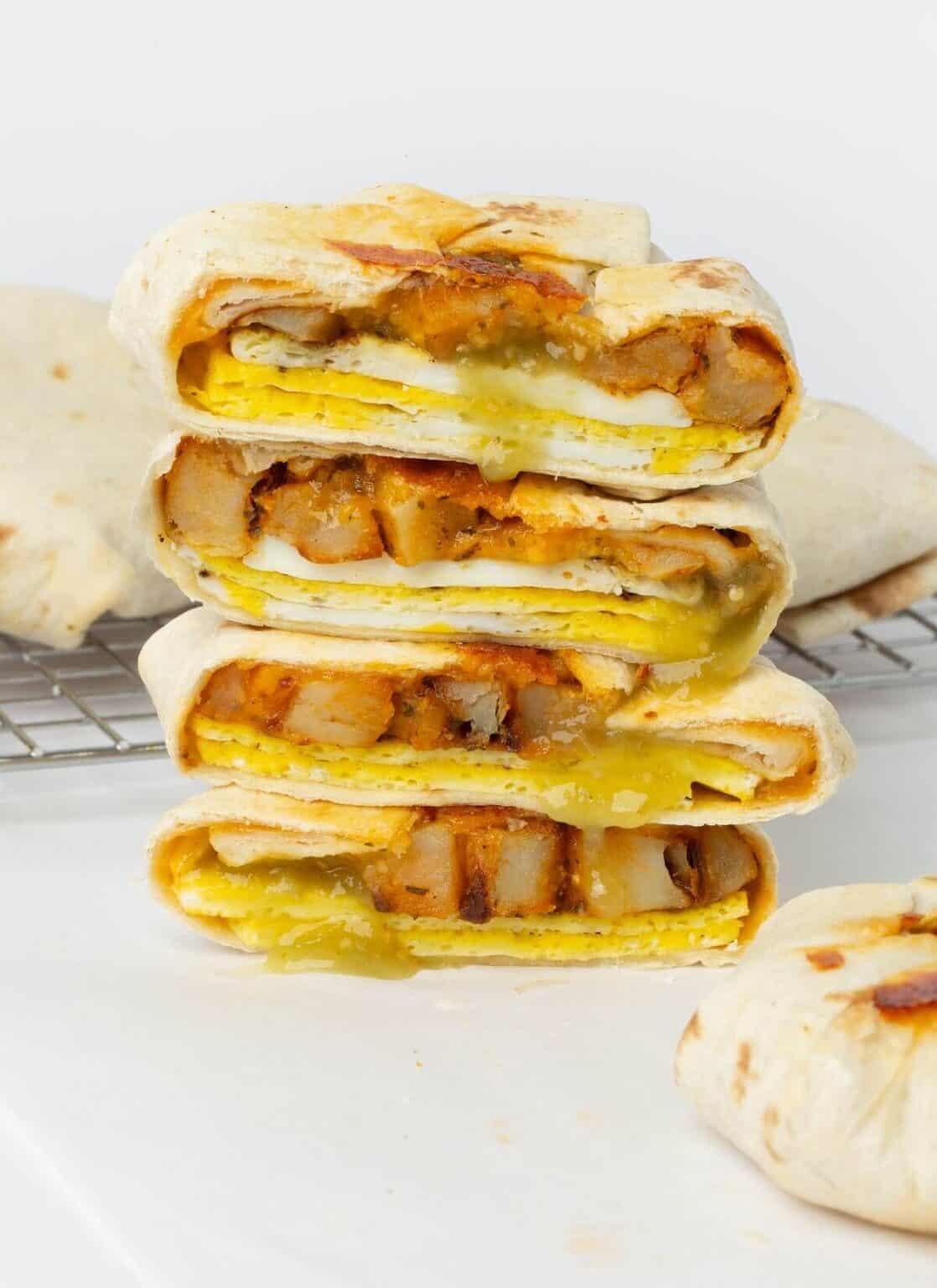 Breakfast Crunchwraps - Design Eat Repeat