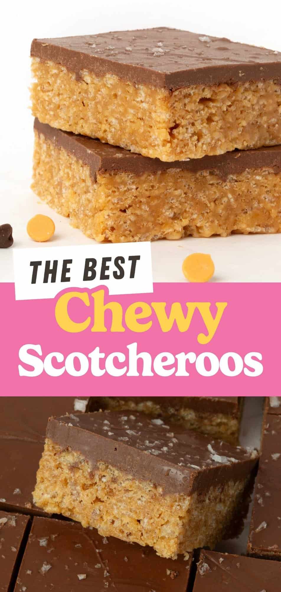 The Best Chewy Scotcheroos - Design Eat Repeat