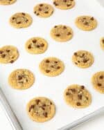 Mini Chocolate Chip Cookies - Design Eat Repeat