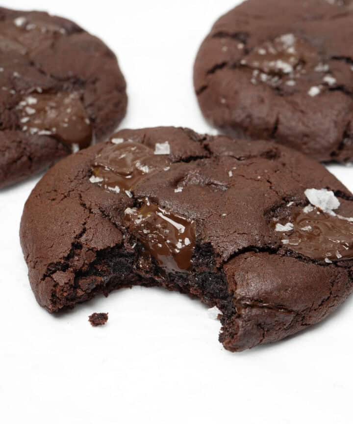 Double Dark Chocolate Cookies - Design Eat Repeat