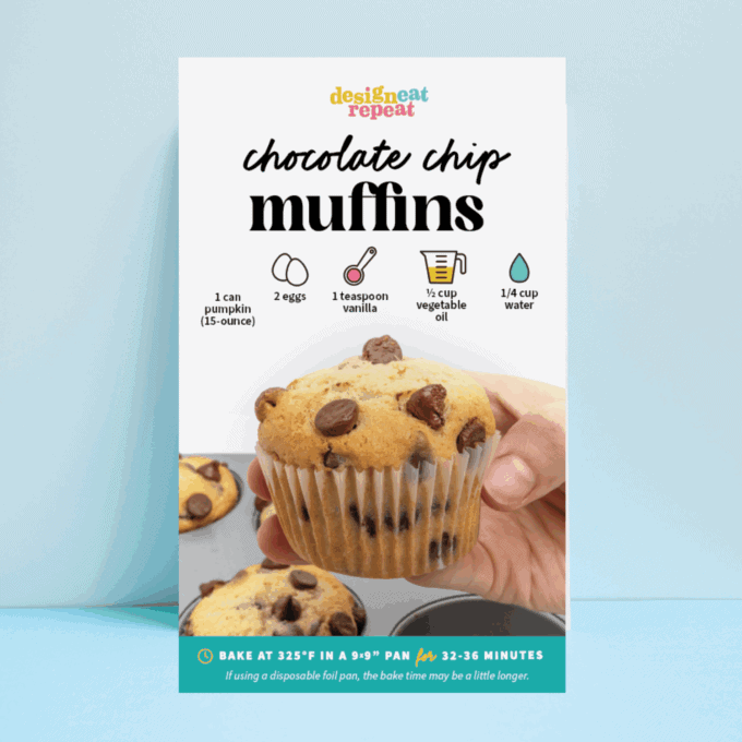 Homemade Muffin Mix - Design Eat Repeat
