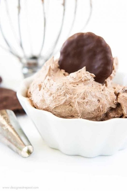 Thin Mint Buttercream Frosting