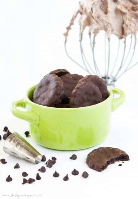 Thin Mint Buttercream Frosting