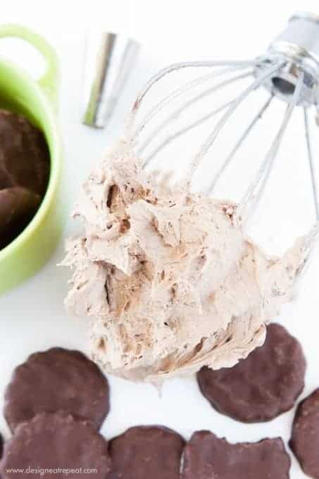 Thin Mint Buttercream Frosting