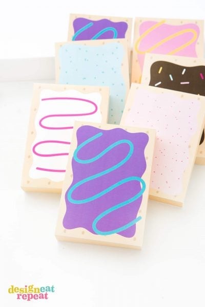 Toaster Pastry Gift Box Template - Design Eat Repeat