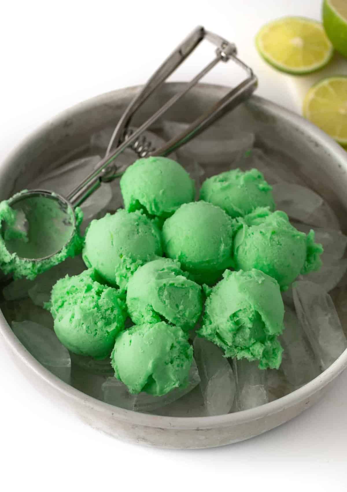 Lime Sherbet Punch, Party Punch Recipe - Design Eat Repeat