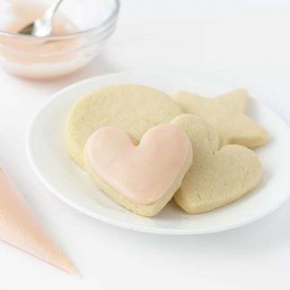 Powdered Sugar Icing for Cookies - Design Eat Repeat