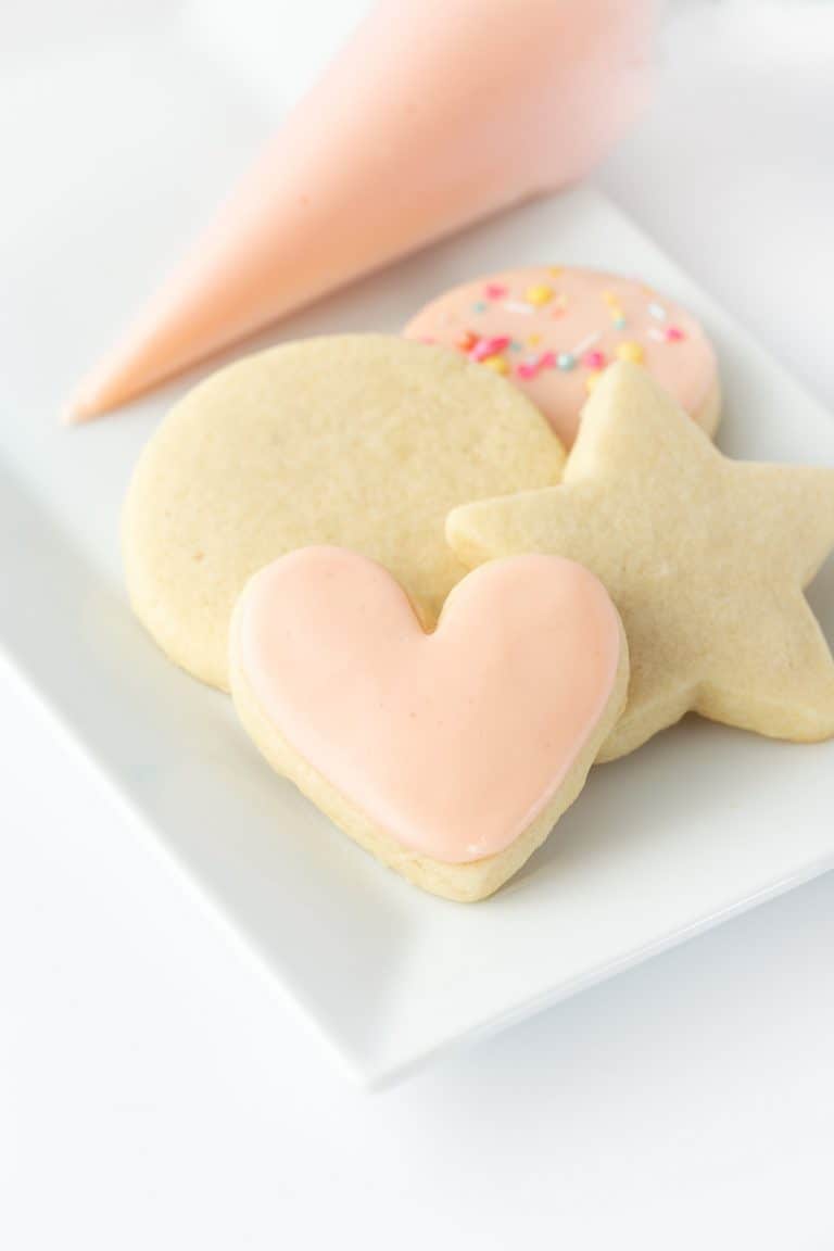Powdered Sugar Icing for Cookies - Design Eat Repeat