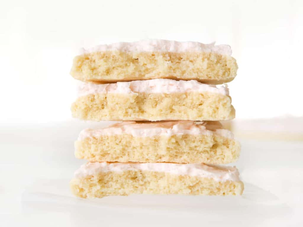 Chilled Pink Sugar Cookies